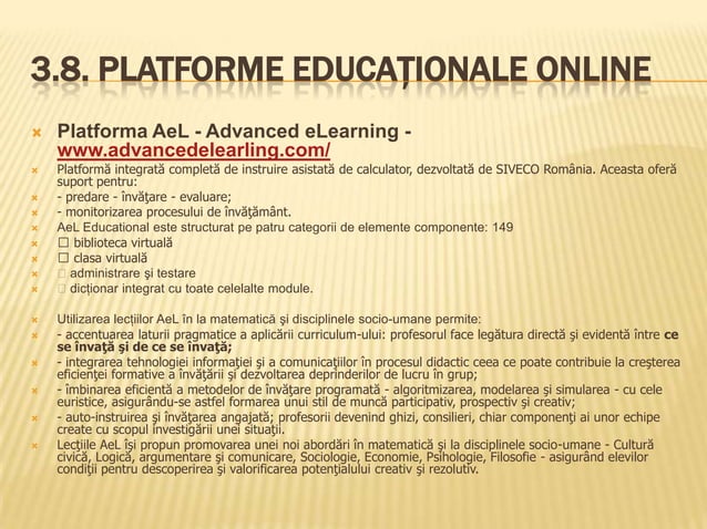 Suport curs tic matematica | PPT