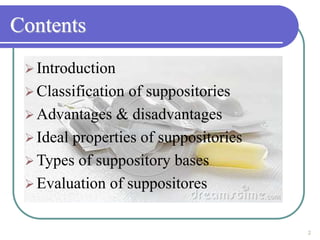 Suppository | PPT