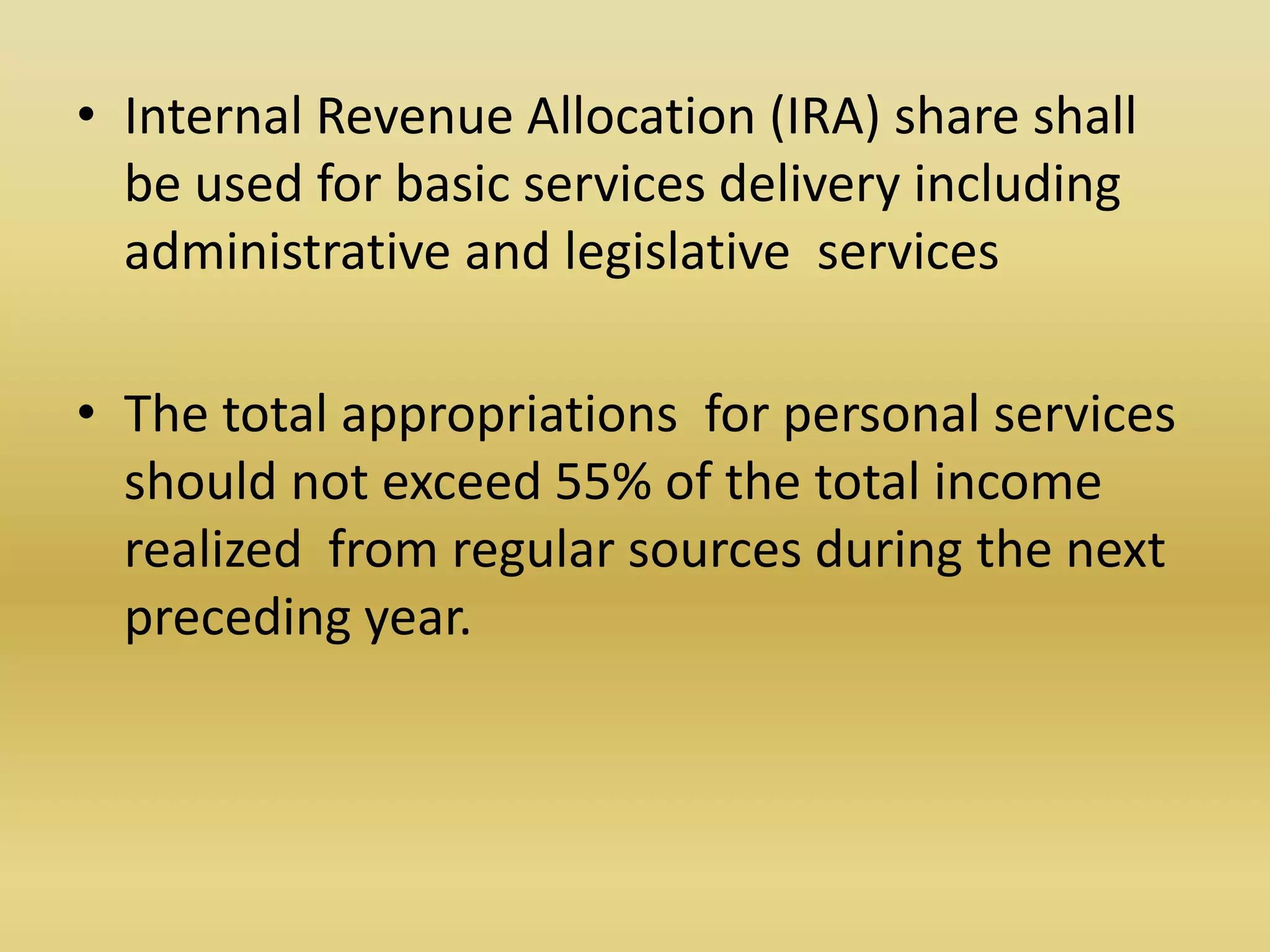 SUPPLEMENTAL INPUTS IN BUDGET PREPARATION FOR THE BARANGAY | PPTX