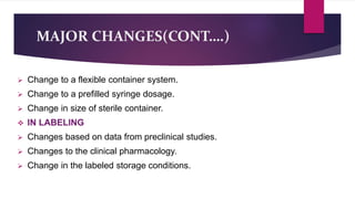 Supplemental new drug application | PPTX