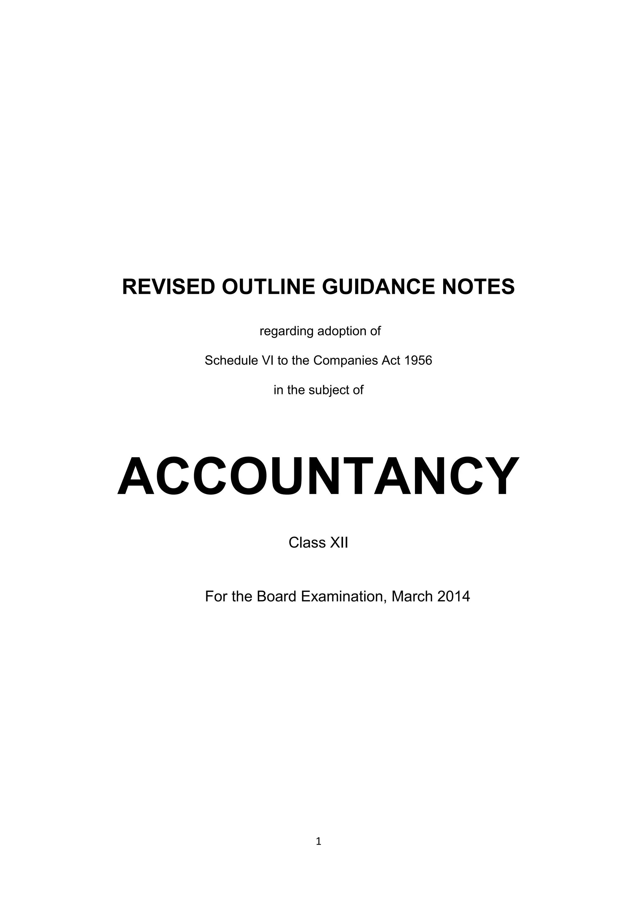 Accountancy for Class XII | PDF
