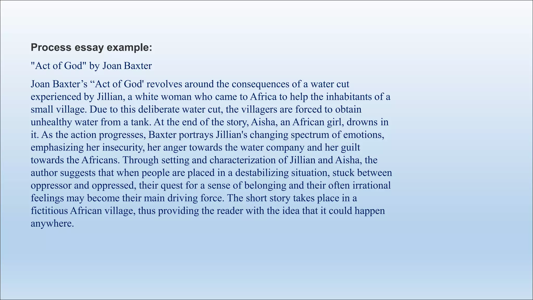 Supplementary Material of Expository Writing | PDF