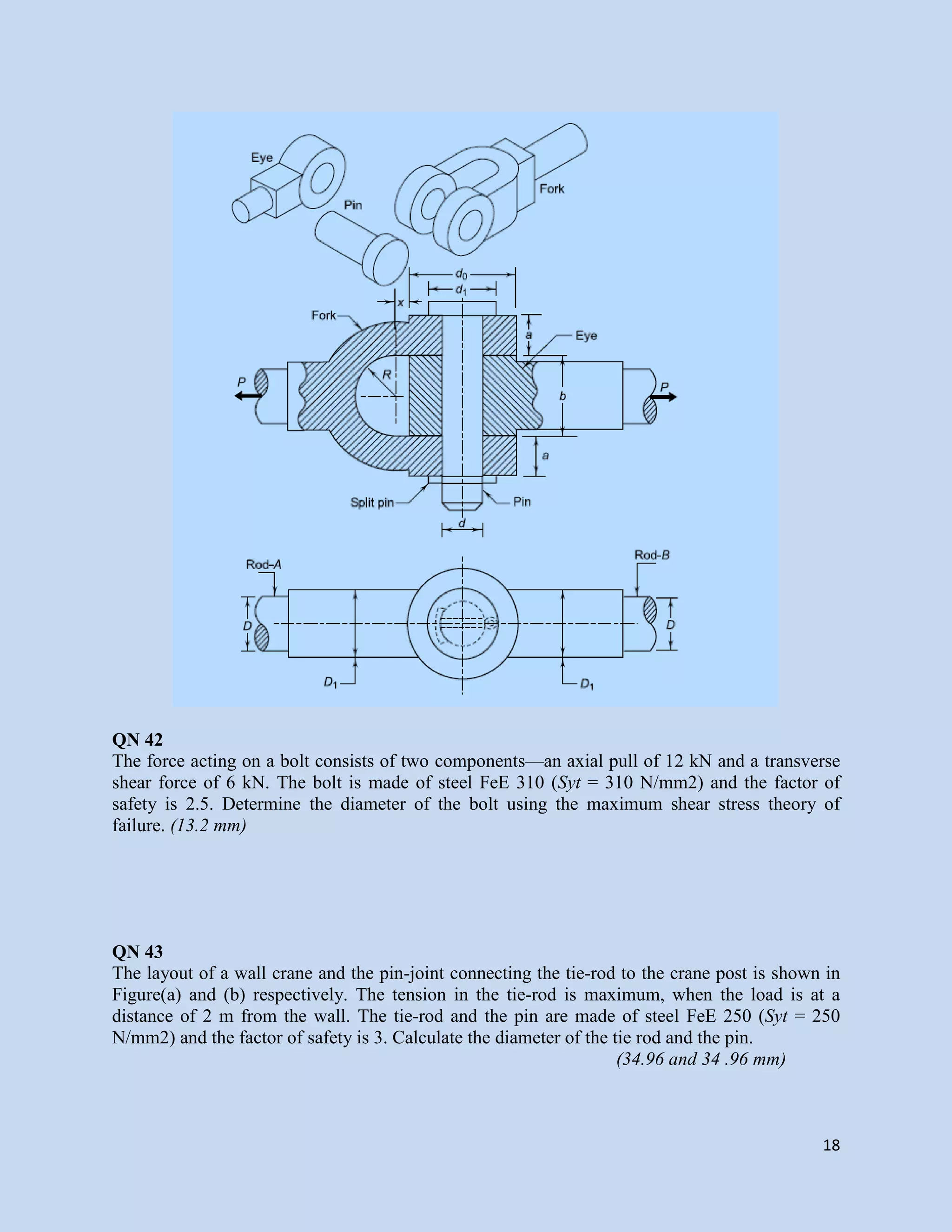 MACHINE DESIGN QUESTION BANK . , | PDF