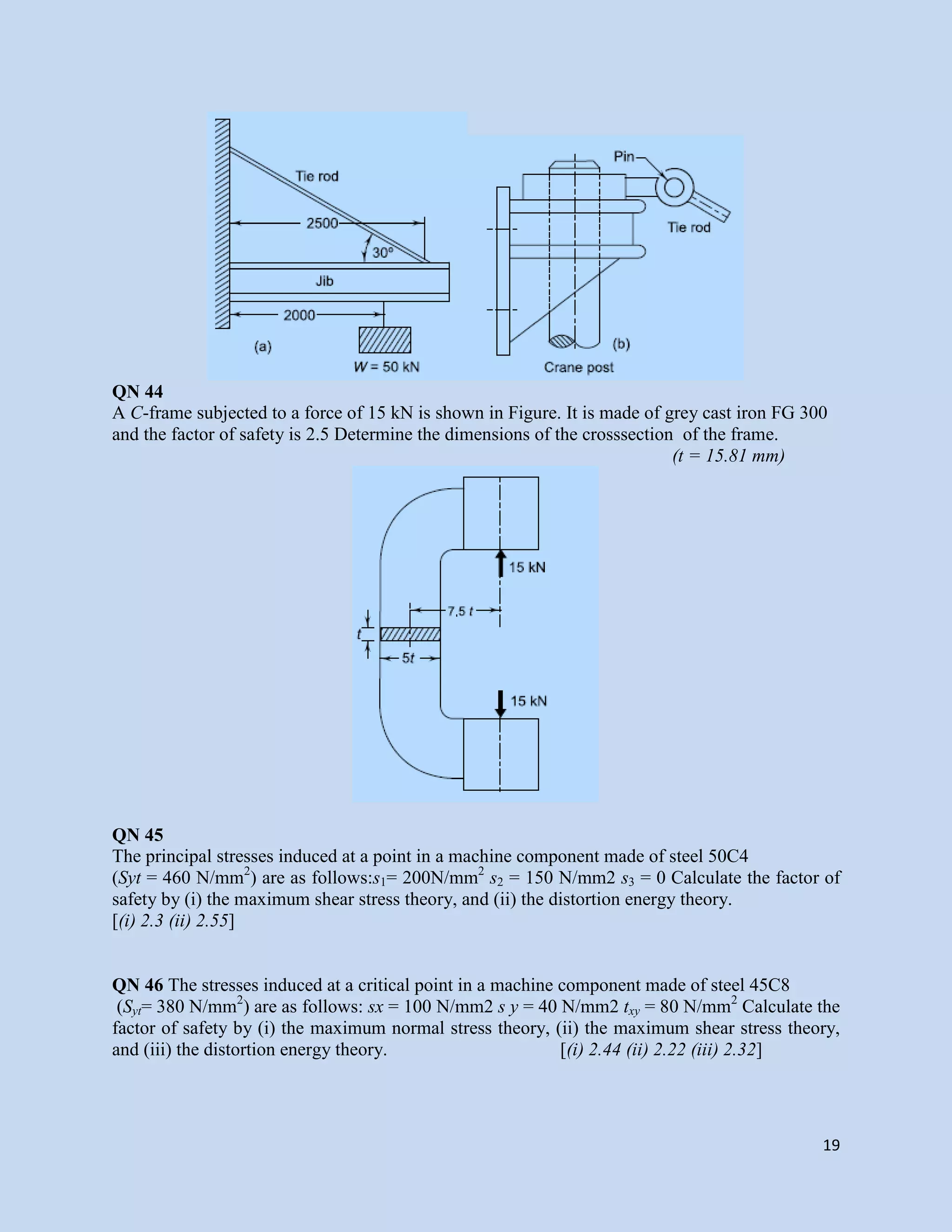 MACHINE DESIGN QUESTION BANK . , | PDF