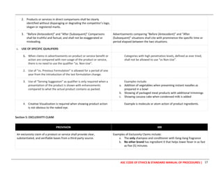 Supplementary Reference_ASC_Guidebook.pdf | Advertising Industry ...