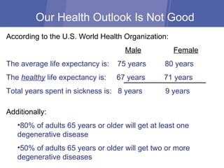 The USANA Difference | PPT | Nutrition | Healthy Living