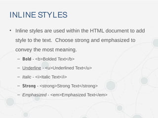 Supplement web design | PPT | Web Design and HTML | Internet