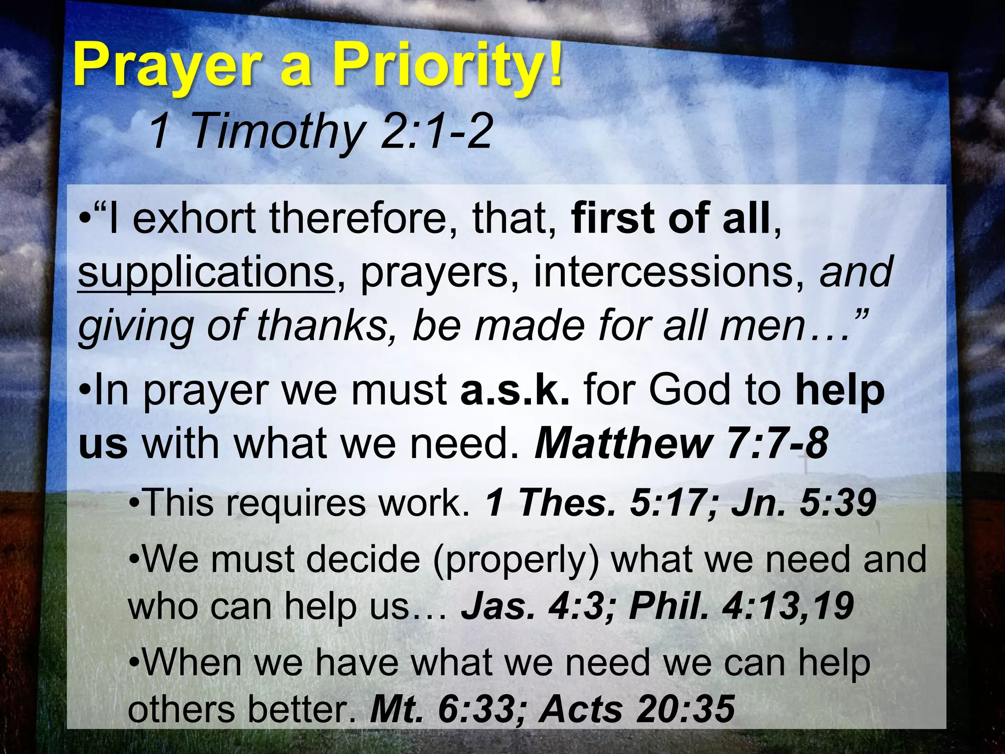 Supplication in prayer | PDF