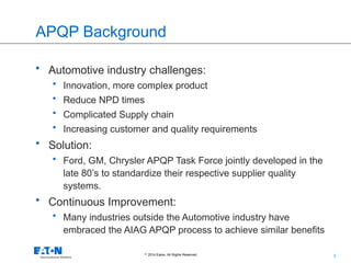 Supplier APQP Process Training (In-depth).pptx