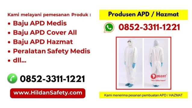 Supplier baju apd coverall | PDF