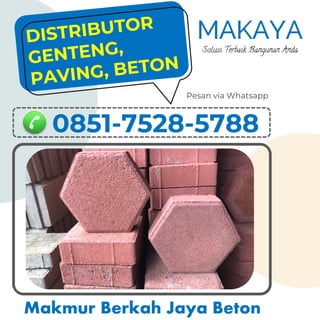 Distributor Cetak Paving Block Melayani Kepanjen | PDF