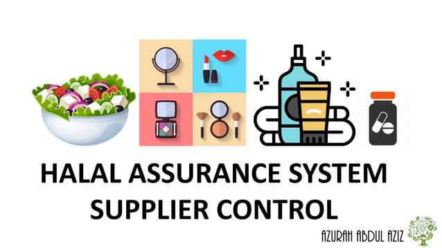 Halal Assurance System -Supplier Control | PDF