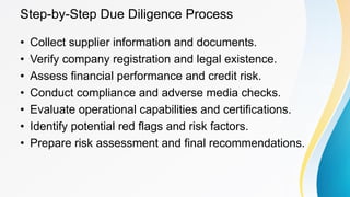 Supplier Due Diligence Report – An Overview.pdf