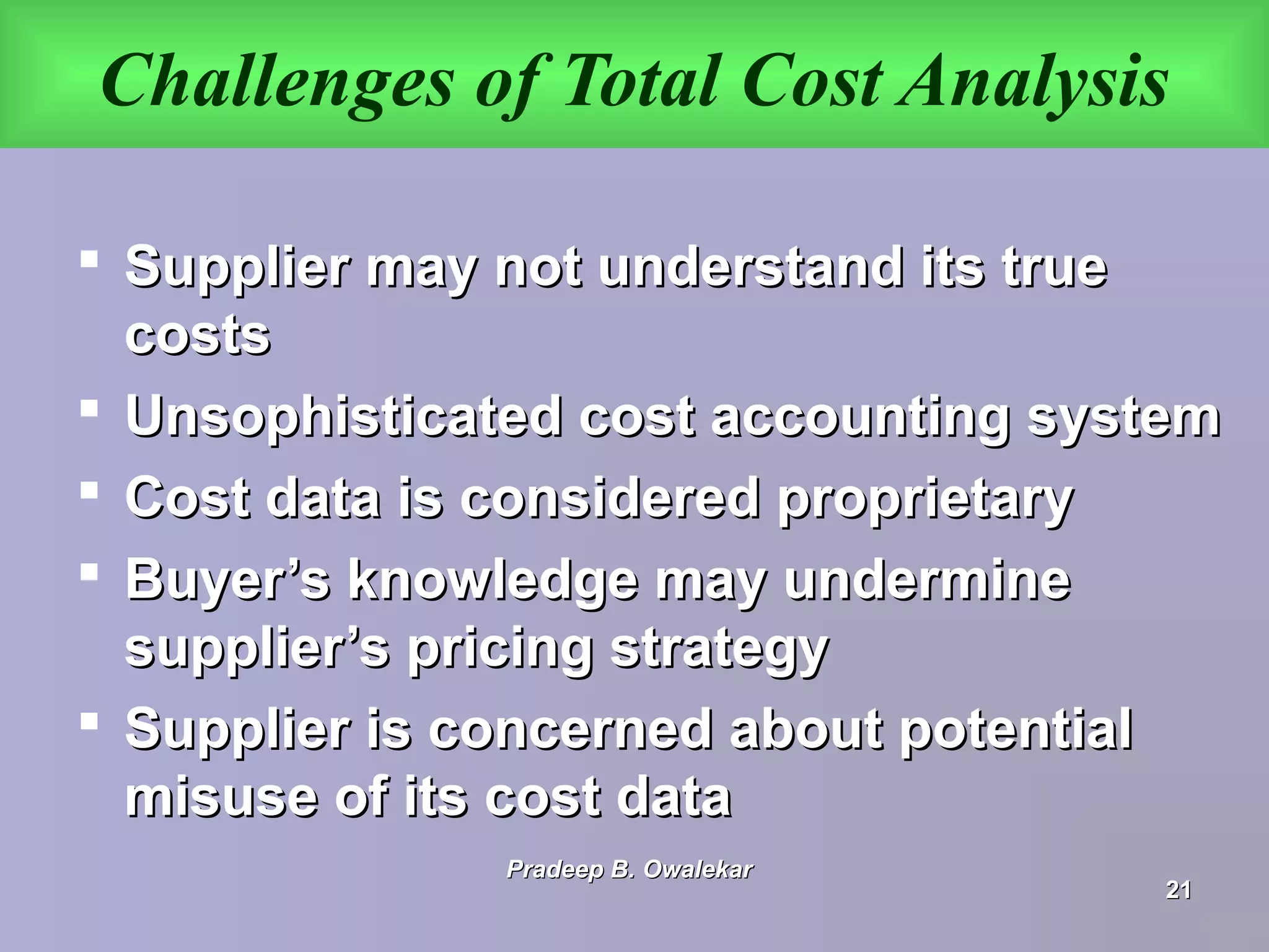 Supplier Evaluation And Selection Ppt