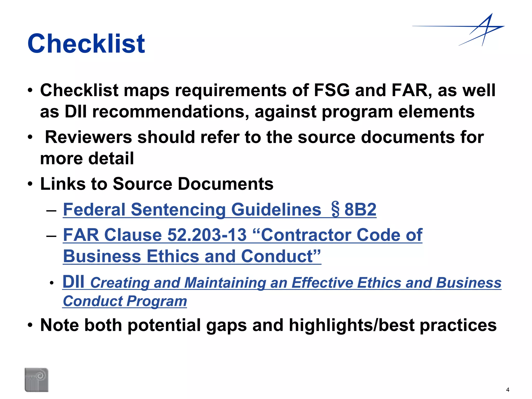 Supplier Mentoring Program Checklist | PPTX