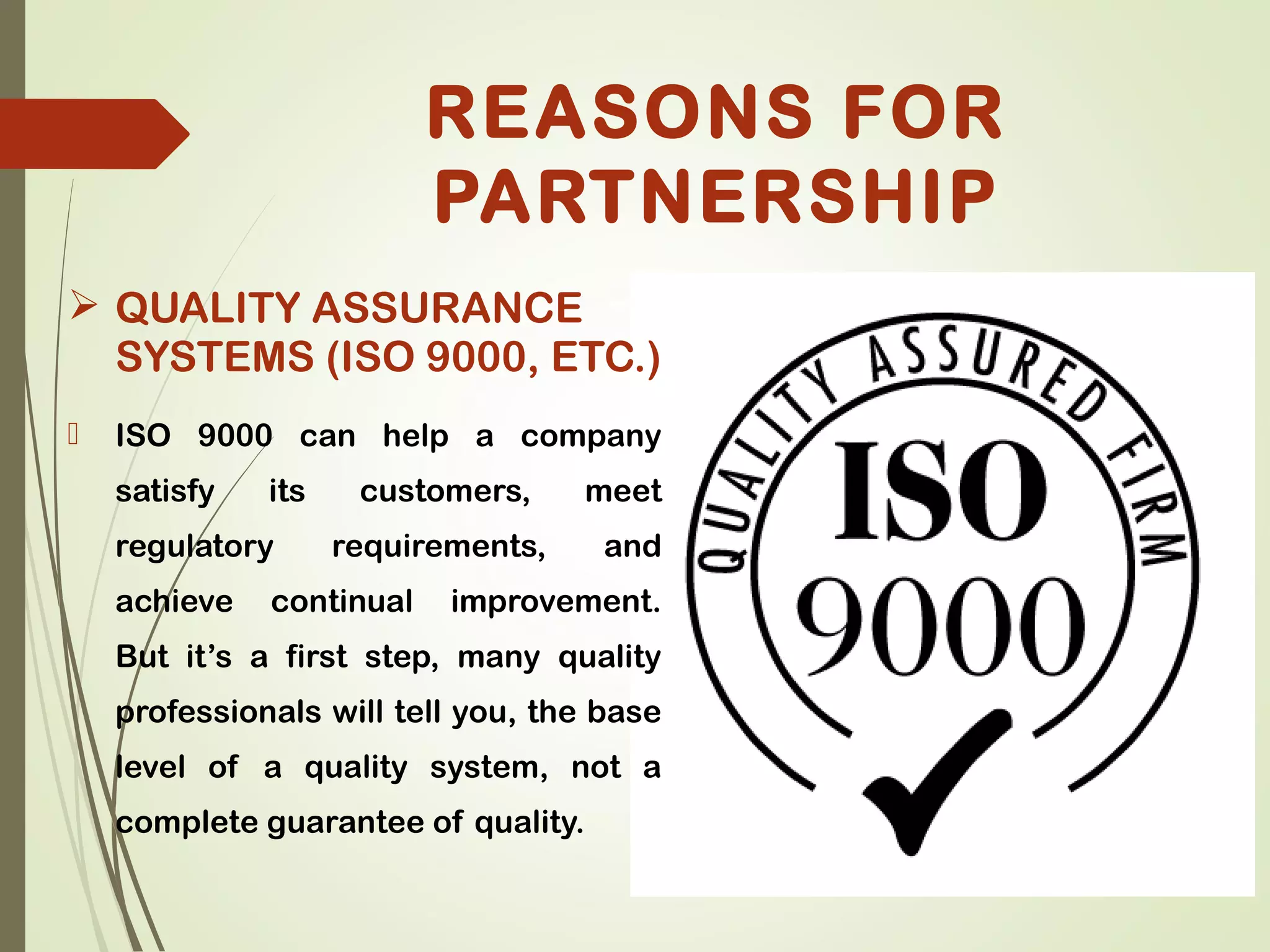 Supplier partnership part 2 | PPT