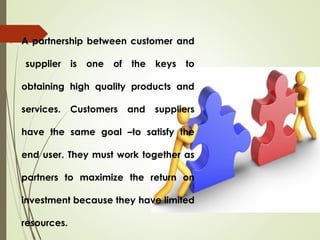 Supplier partnership part 2 | PPT