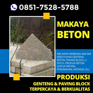 Supplier Paving Block Persegi Panjang di Malang, Call 0851-7528-5788 | PDF
