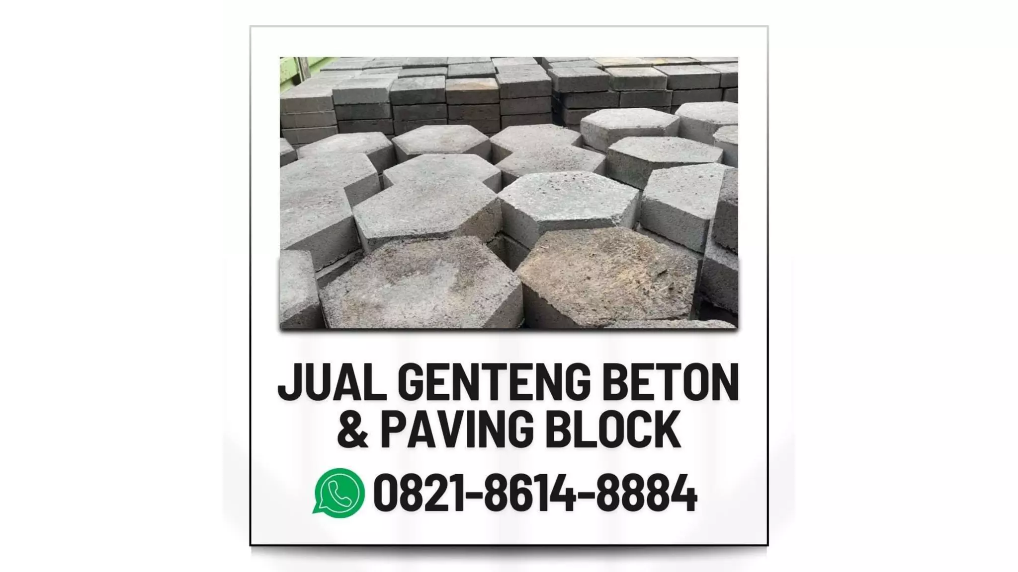Supplier paving block lantai Kedungkandang | PPT