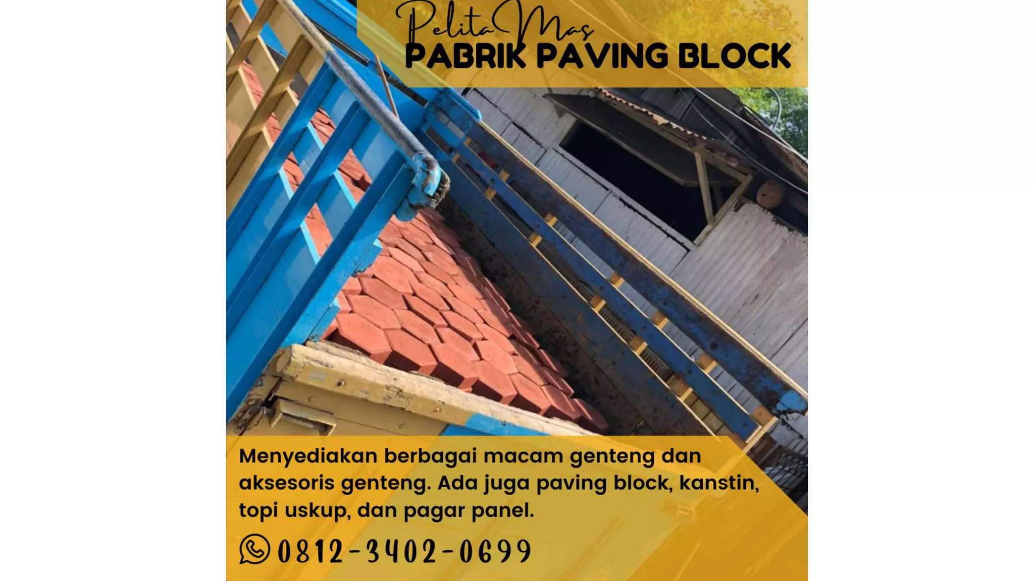 Supplier paving block resapan air Sukun | PPTX