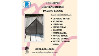 Supplier Paving Garasi Mobil | PPT