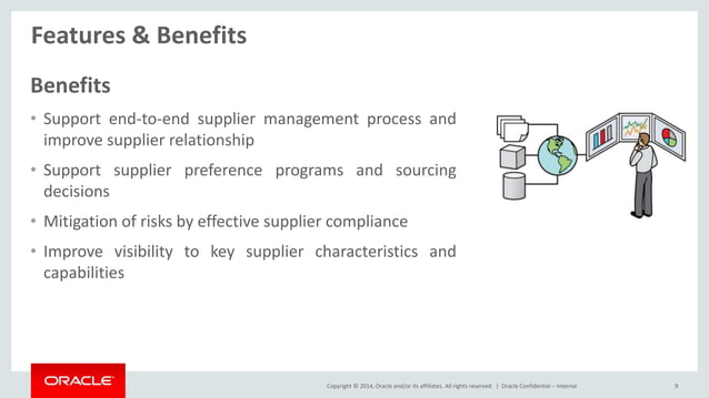Oracle Supplier Qualification Document Presentation | PPTX | Business | Business and Finance