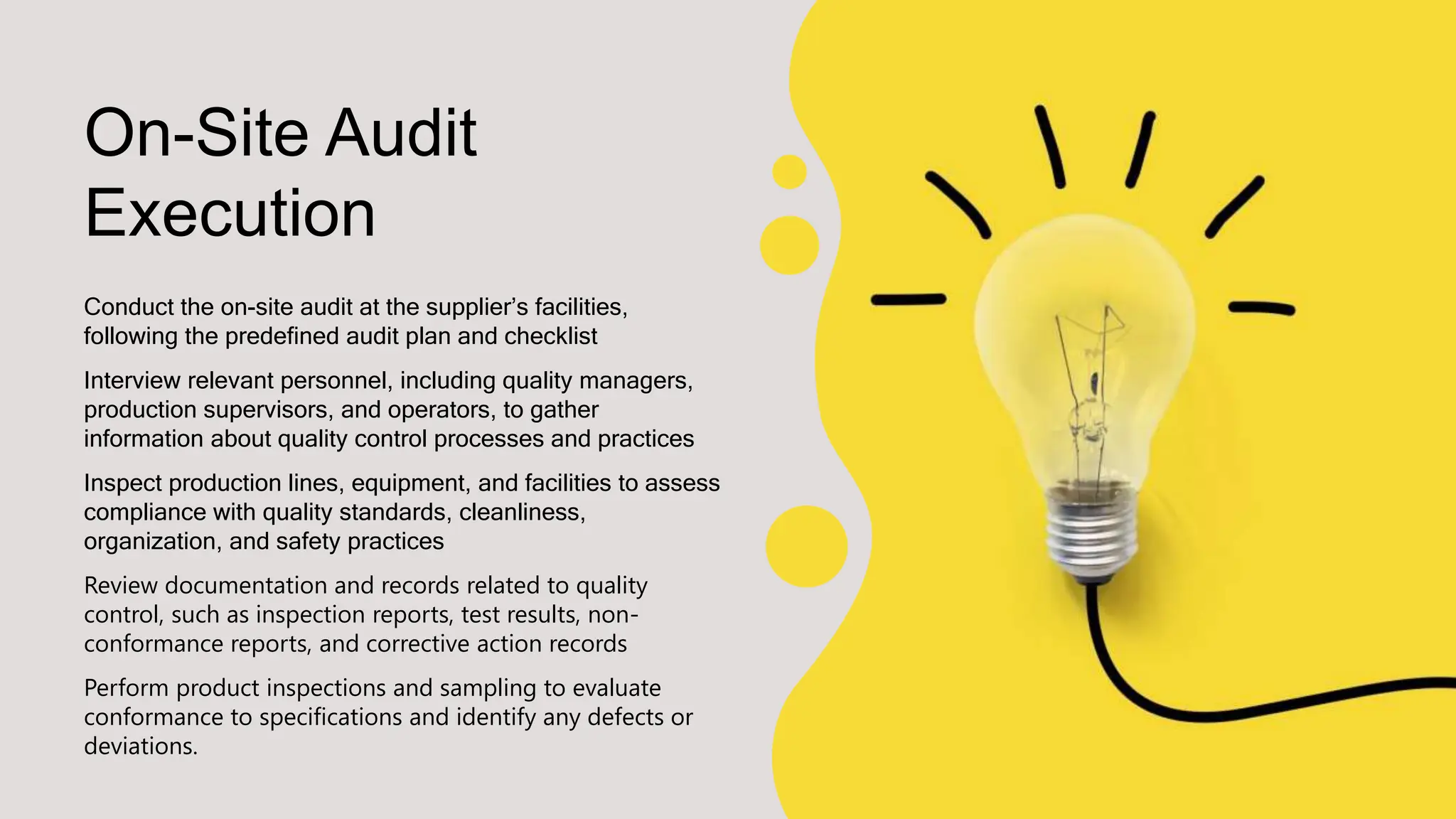 Supplier Quality Field Audit eAuditor Audits & Inspections | PDF