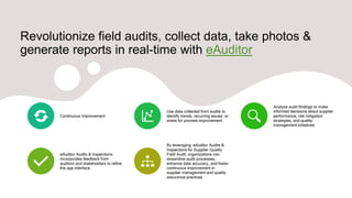 Supplier Quality Field Audit eAuditor Audits & Inspections | PDF ...