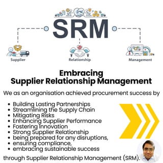 Supplier Relationship Management | PDF