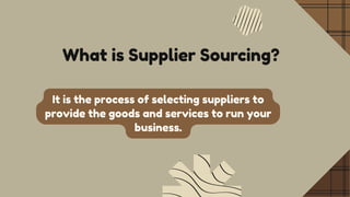 Supplier Sourcing Sample Work of Maisie.pdf