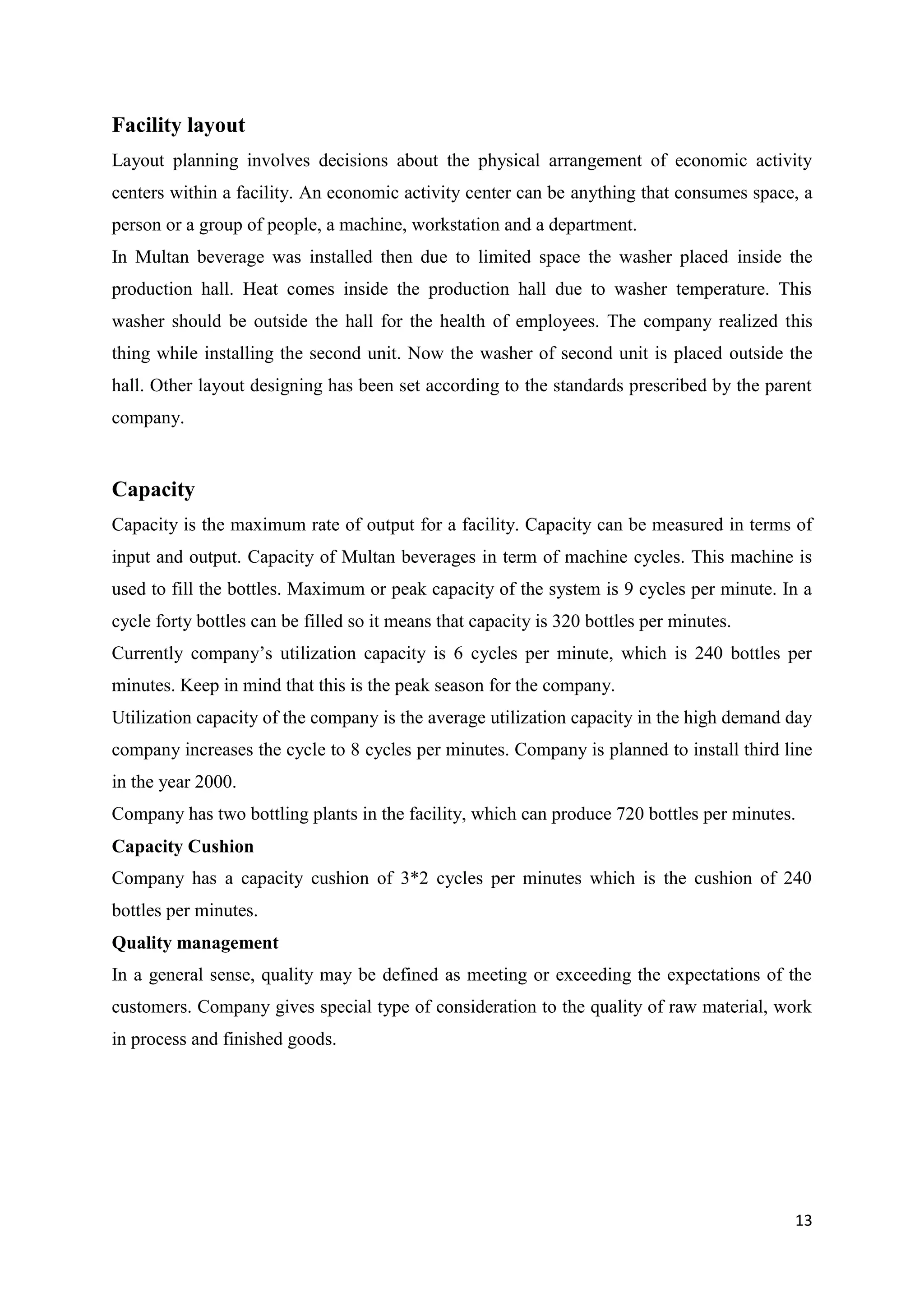 Supplire Partnership Coca Cola Multan TQM | PDF