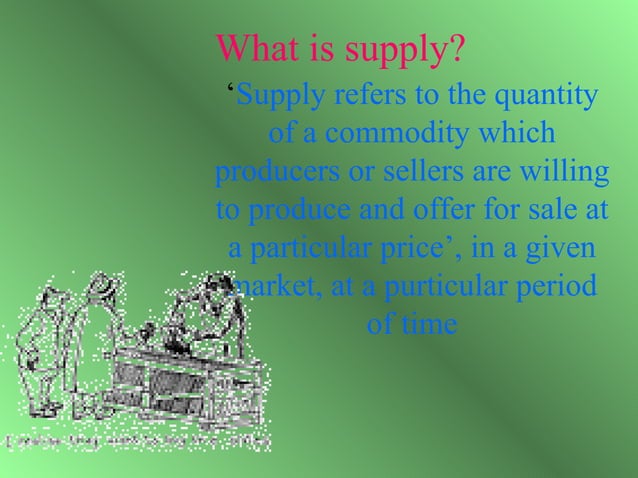 Supply Presentation | PPT | Commodities | Economy