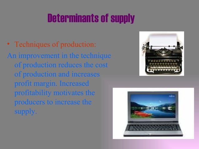 Supply Presentation | PPT | Commodities | Economy