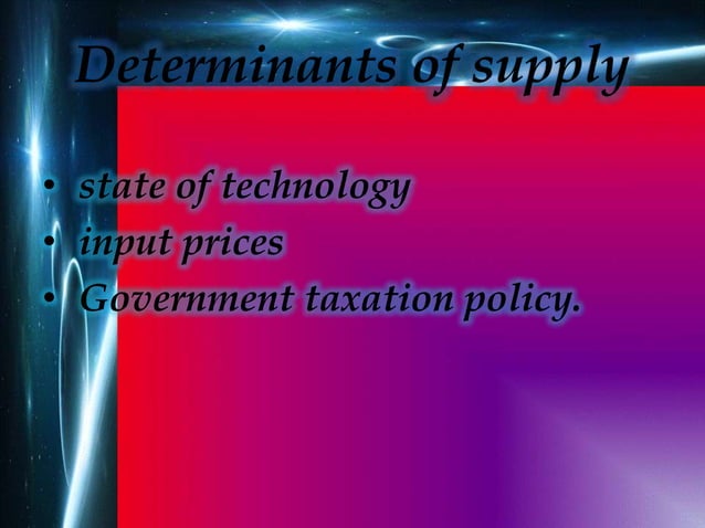 Supply | PPT