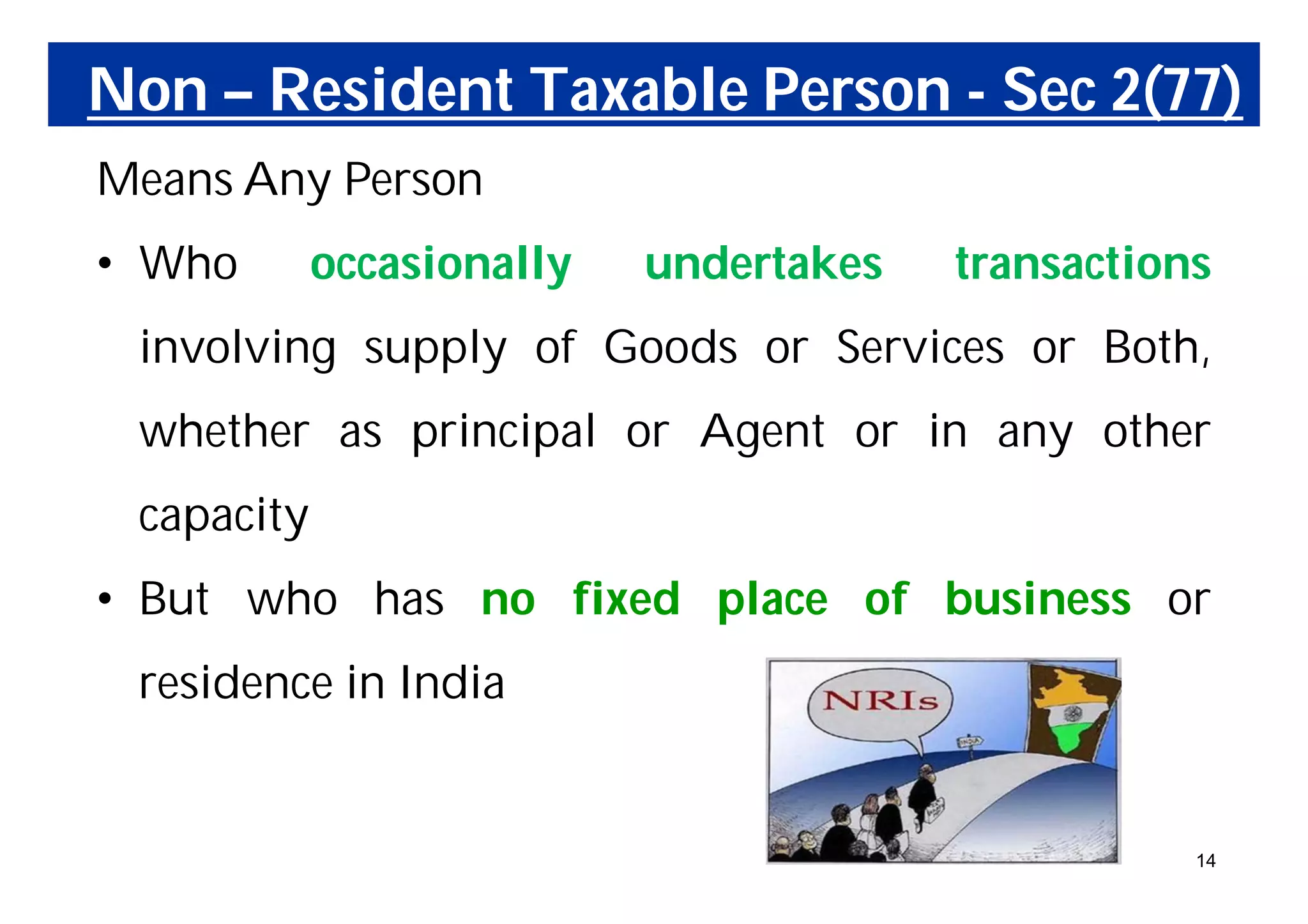 Supply under GST (goods and services tax) | PDF