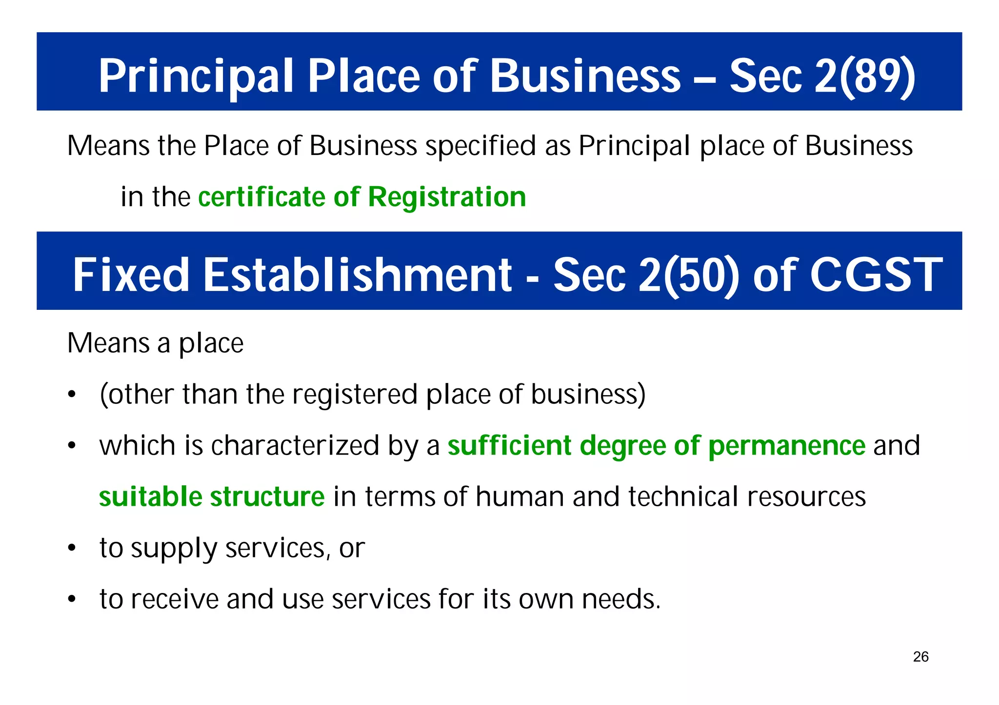 Supply under GST (goods and services tax) | PDF