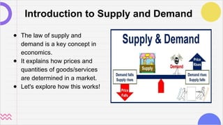 supply-and-demand. in business and consumer | PPT