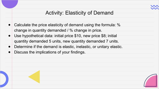 supply-and-demand. in business and consumer | PPT