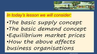 Supply-and-Demand-PPT IN APPLIED ECONOMICS | PPT