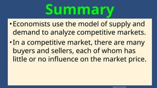 Supply-and-Demand-PPT IN APPLIED ECONOMICS | PPT