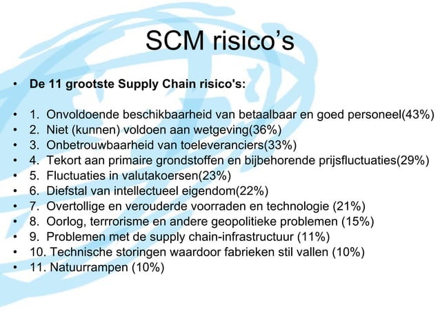 SCM Explanation | PPT