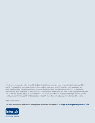 Supply chain risks | PDF