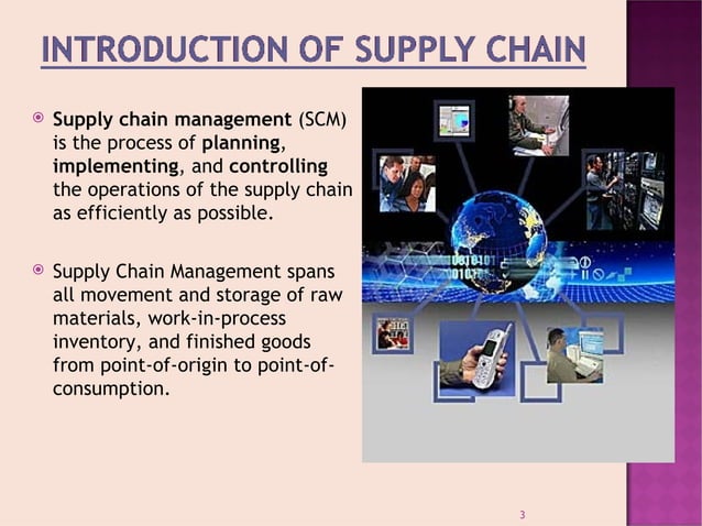 Supply Chain Synchronisation For Effective Operations Planning Revised