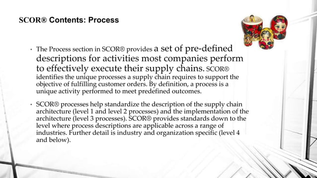 Supply chain operations reference Model | PPTX