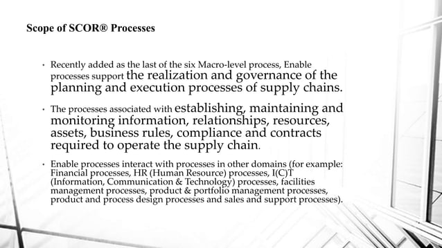 Supply chain operations reference Model | PPTX