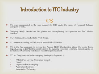 Supply and chain itc 12 | PPT | Free Download