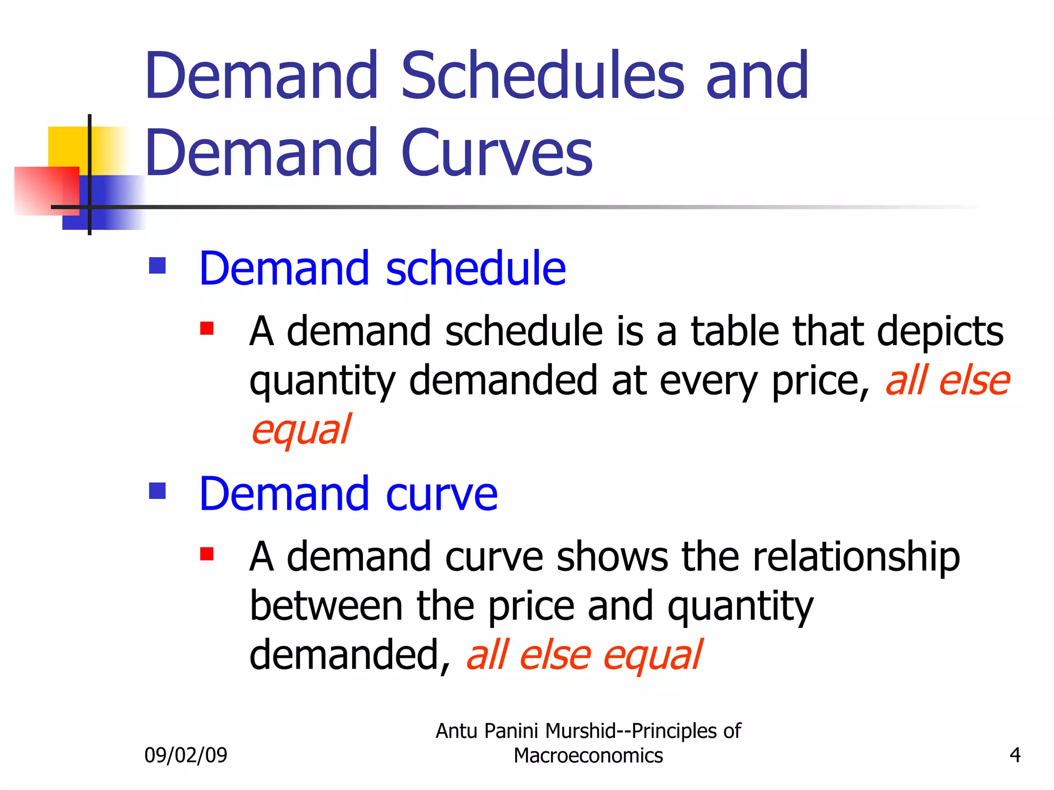 Supply And Demand | PPT | Commodities | Economy