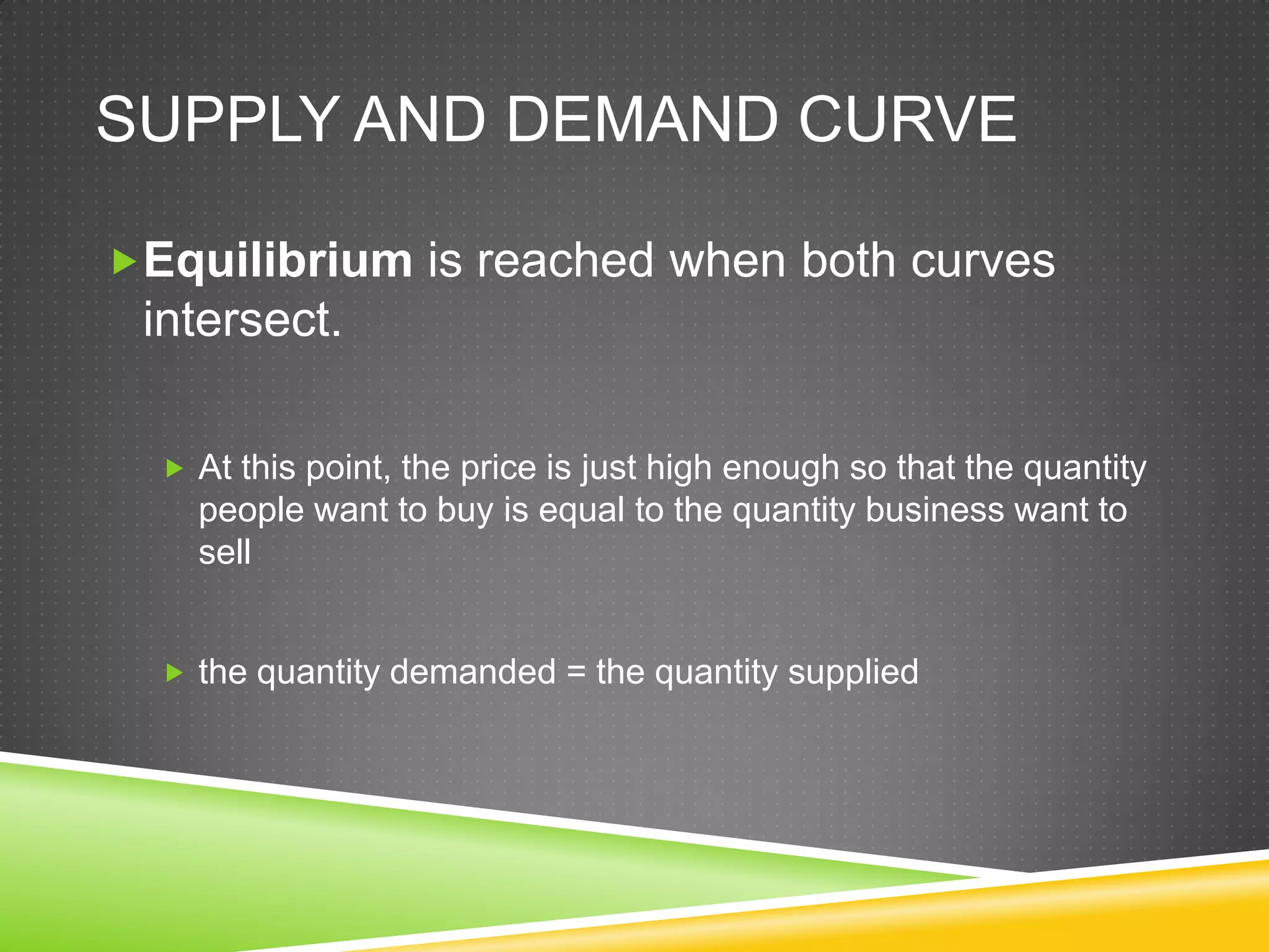 Supply and Demand | PPTX