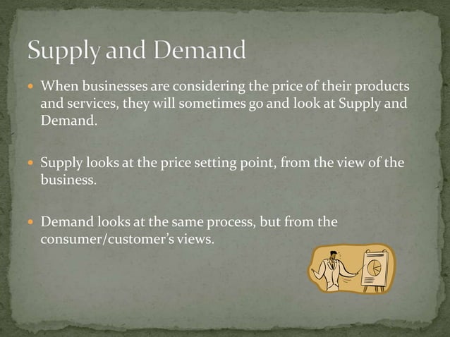 Supply and Demand Presentation | PPTX