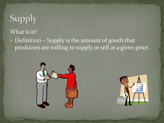 Supply and Demand Presentation | PPTX